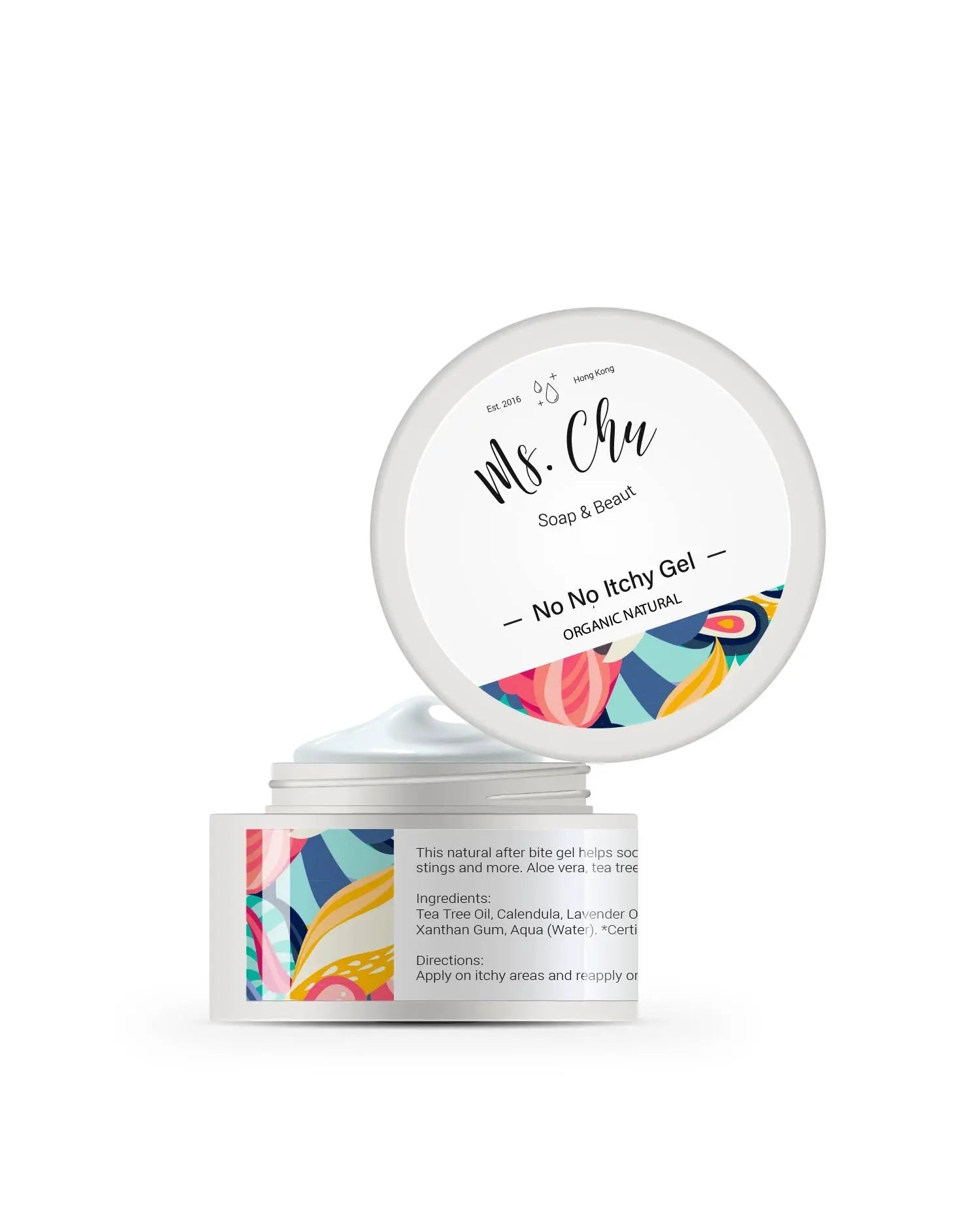 Anti Itch Eczema Cream | No No Itchy Gel - Ms. Chu Soap & Beaut